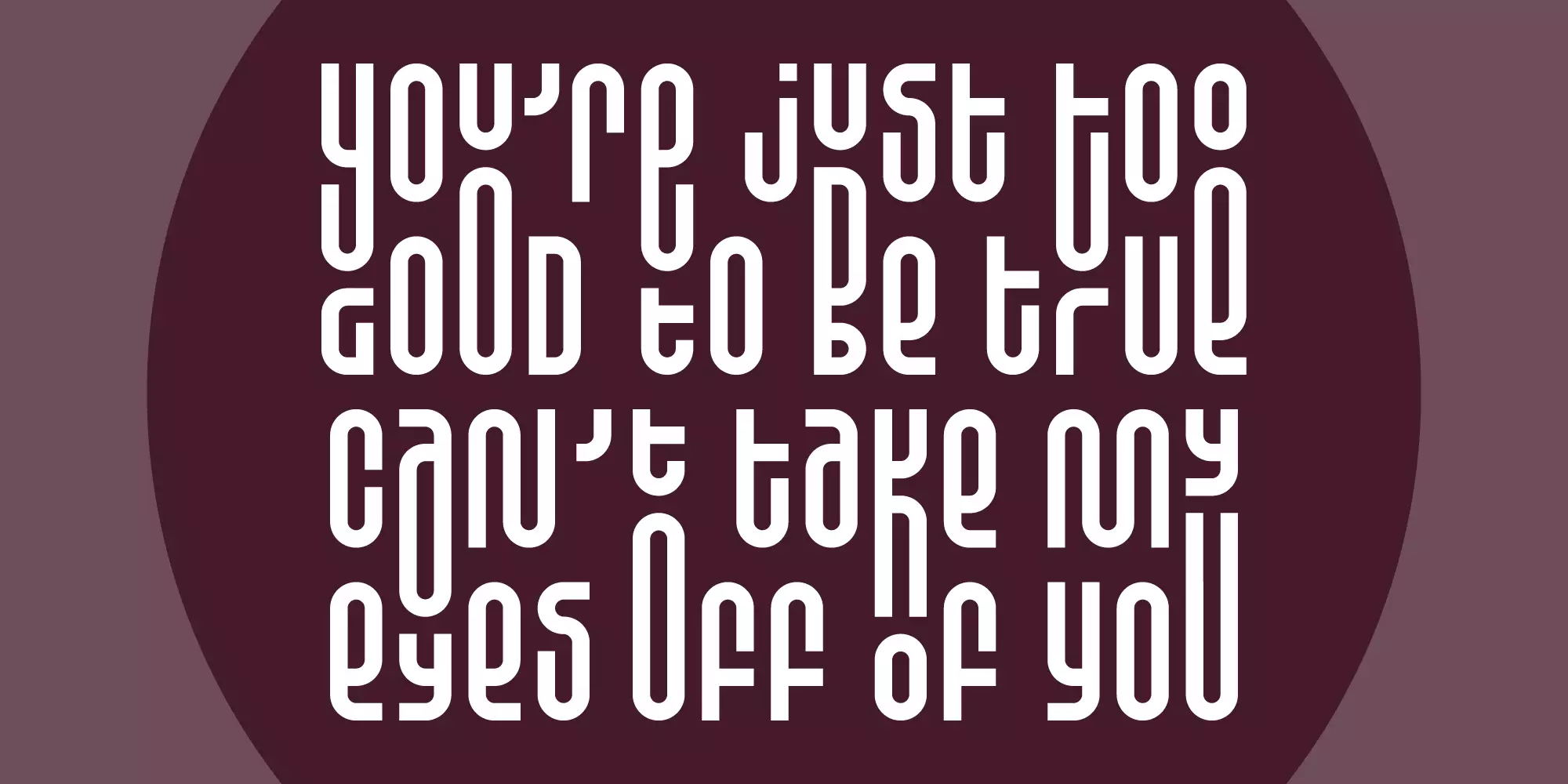 Ang Flowy Ekko Typeface ay Perpekto para sa Mga Pang-eksperimentong Disenyo 211_11