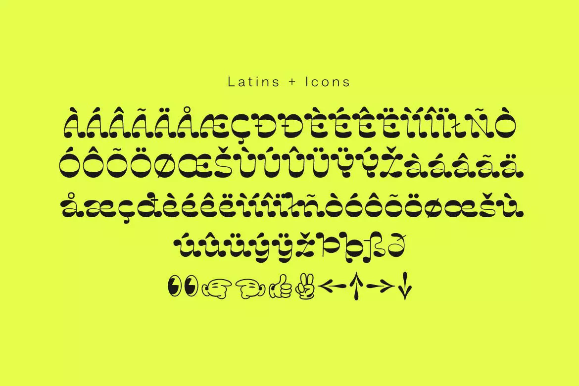 A Kimaus egy játékos betűtípus, amelyet a klasszikus rajzfilmek ihlettek 214_6