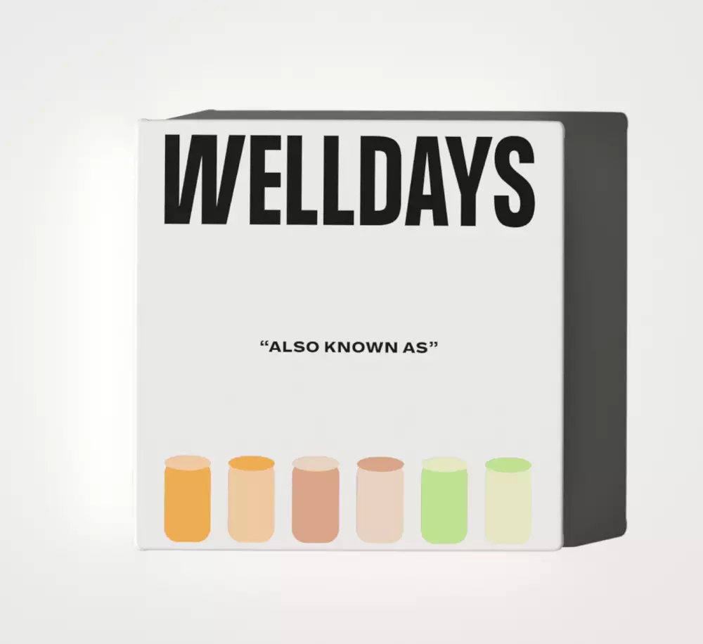 Welldays Kombucha pakend