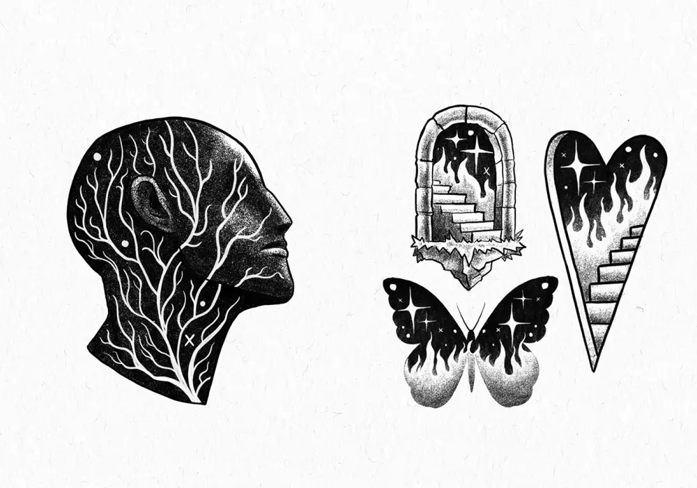 ट्याटु कलाकार सेबास्टियन स्क्रोबोलले 'परीकथा, सपना र दुःस्वप्न' को जादू कब्जा गर्छन् 226_14