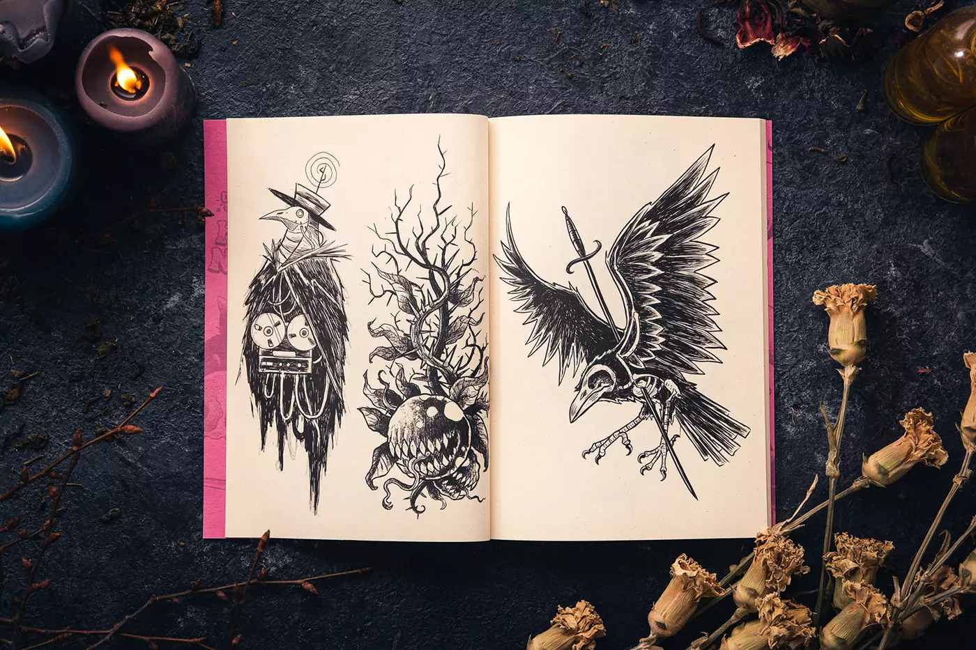 纹身艺术家 Sebastian Skrobol 捕捉到“童话、梦想和噩梦”的魔力 226_3