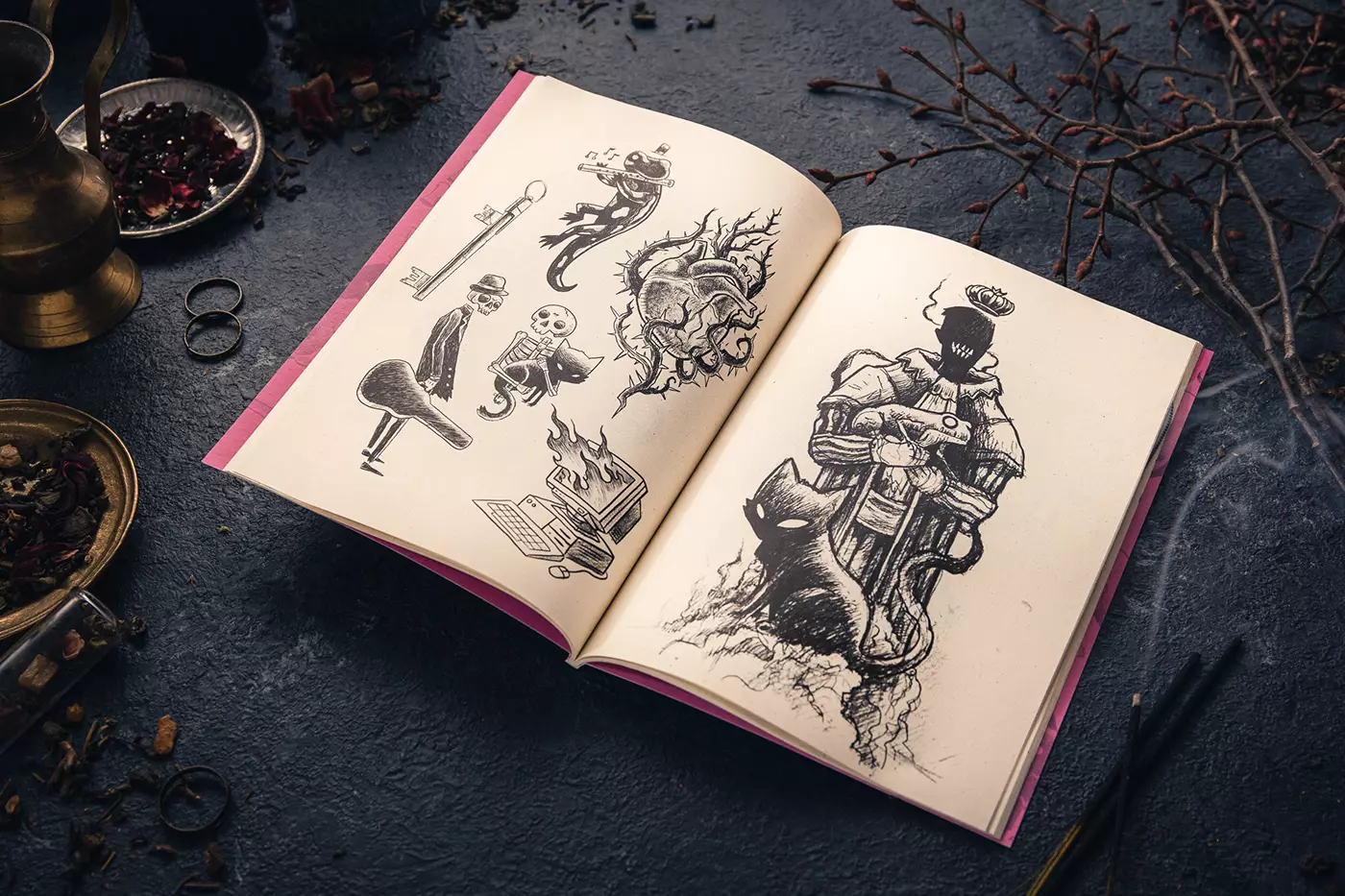 Nghệ sĩ xăm mình Sebastian Skrobol nắm bắt được điều kỳ diệu của 'Truyện cổ tích, giấc mơ và cơn ác mộng' 226_9