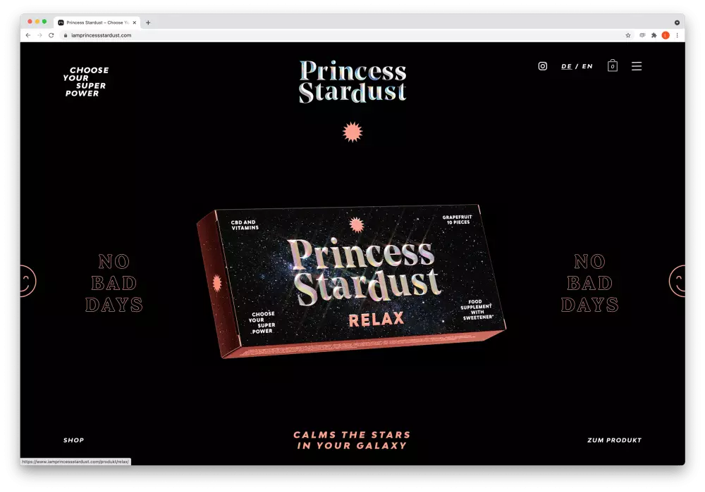 Princess Stardust-un başqa dünya qablaşdırması ilə məftun olmağa hazır olun 2270_2