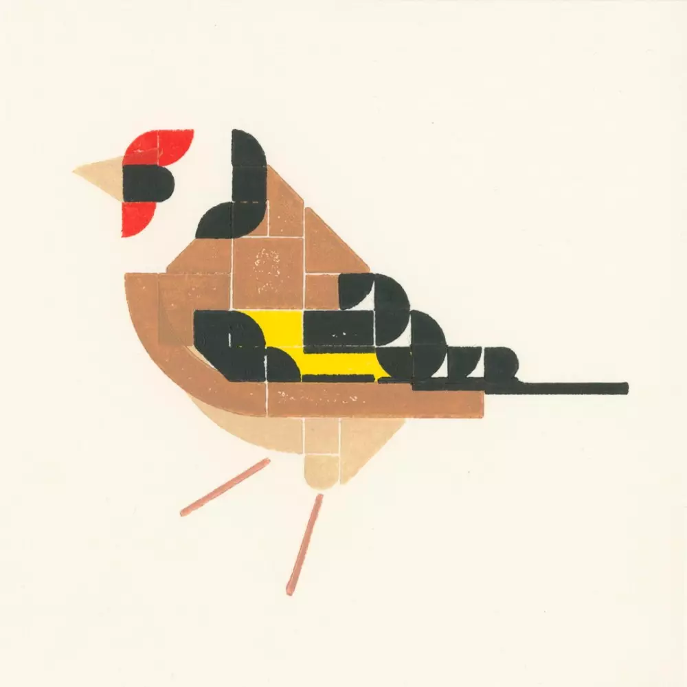 Roy Scholten 使用乐高积木作为邮票制作引人注目的鸟类印花 230_5