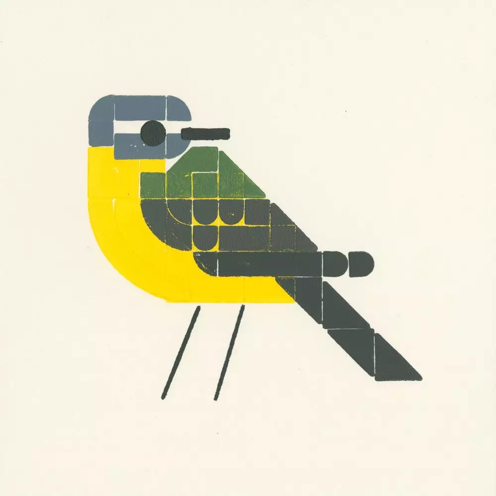 רוי שולטן השתמש בלגו כחותמות כדי ליצור הדפסי ציפורים מושכים את העין 230_8