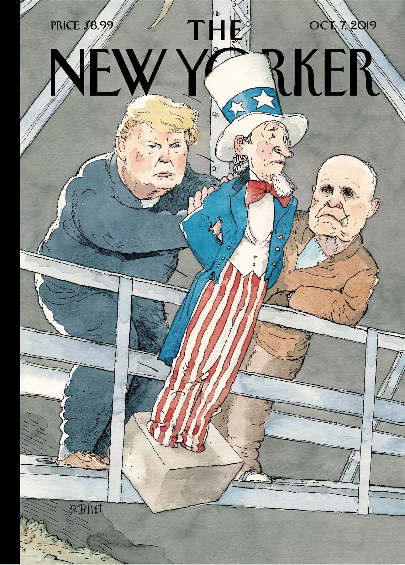 The Daily Heller: Karikaturisti, Karikaturi, Artisti Jiffaċċjaw Dinja mingħajr Trump. Issa xiex? 23275_11