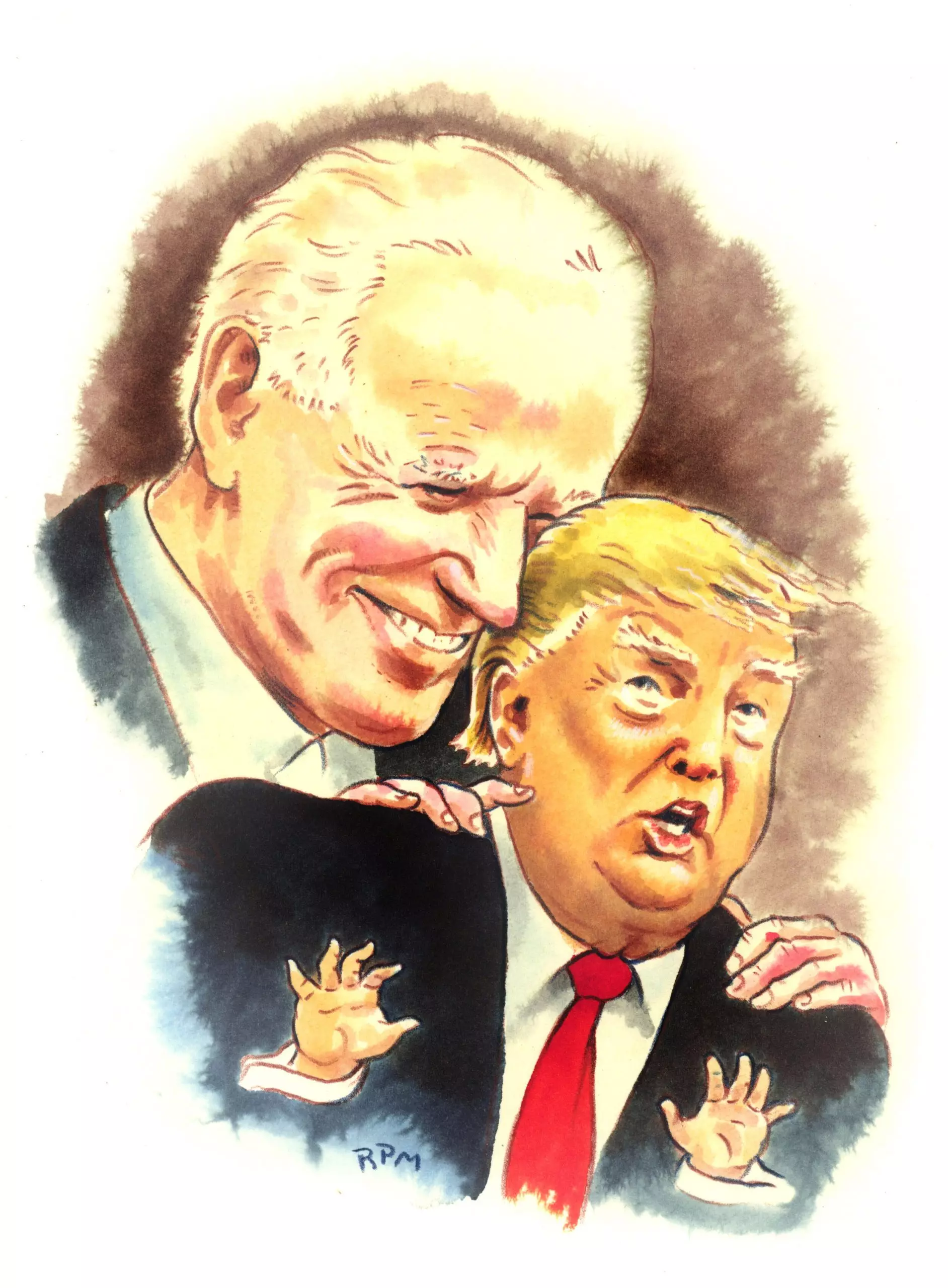 The Daily Heller: Karikaturisti, Karikaturi, Artisti Jiffaċċjaw Dinja mingħajr Trump. Issa xiex? 23275_7