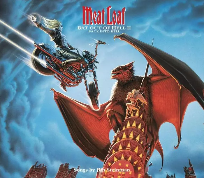 En Praise of Meat Loaf, as portadas dos discos 