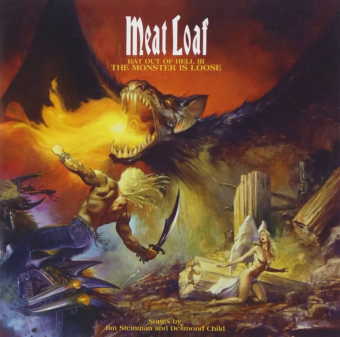 In Praise of Meat Loaf's Ridiculously Awesome «Bat Out of Hell» εξώφυλλα άλμπουμ (Ναι, και τα 3) 235_9