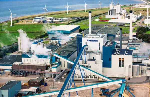 Iggesund's Workington Mill wis menangaké Penghargaan Bioenergi Rushlight.