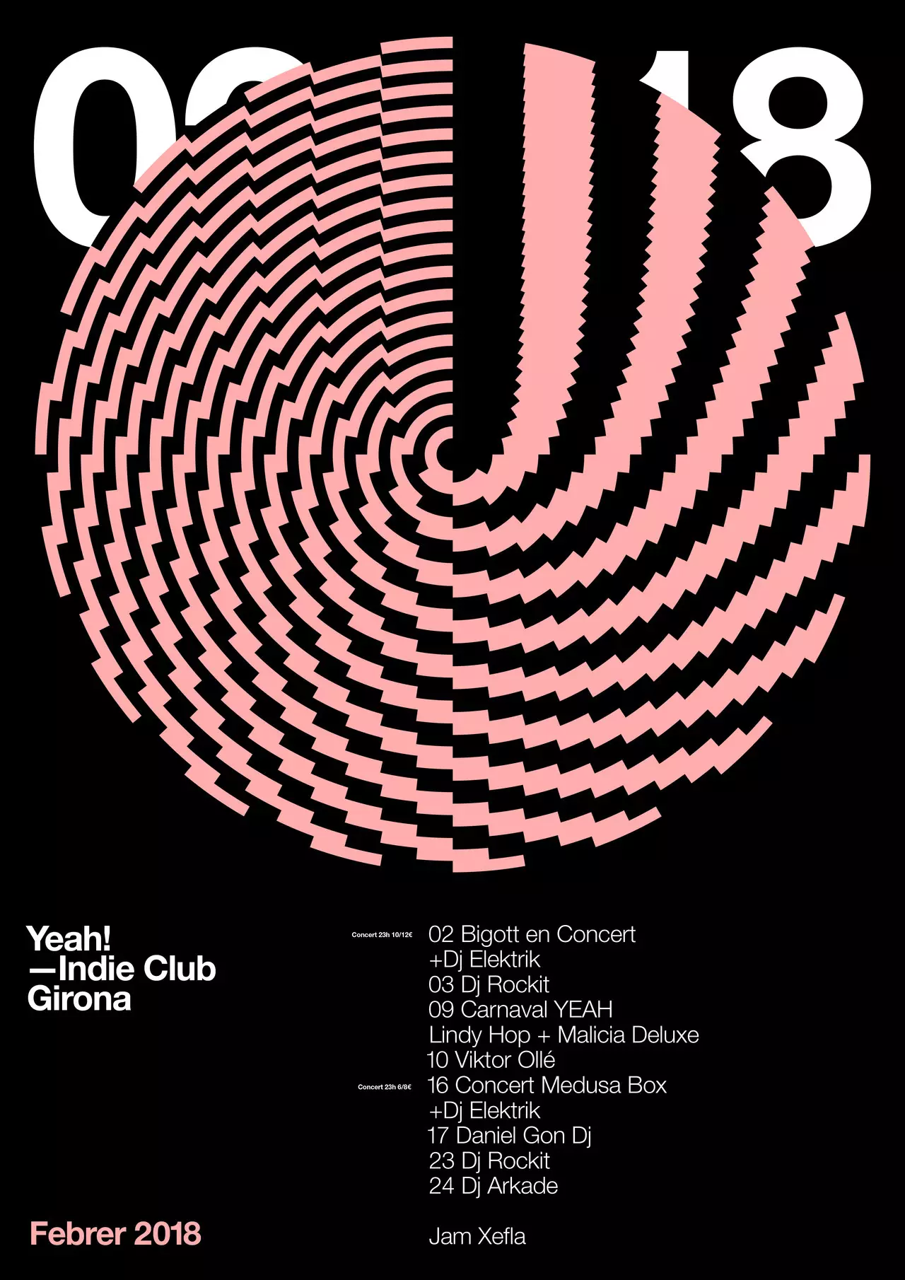 Your Moment of Design Zen: Quim Marin's Poster Work for the Yeah! Klub 2443_1