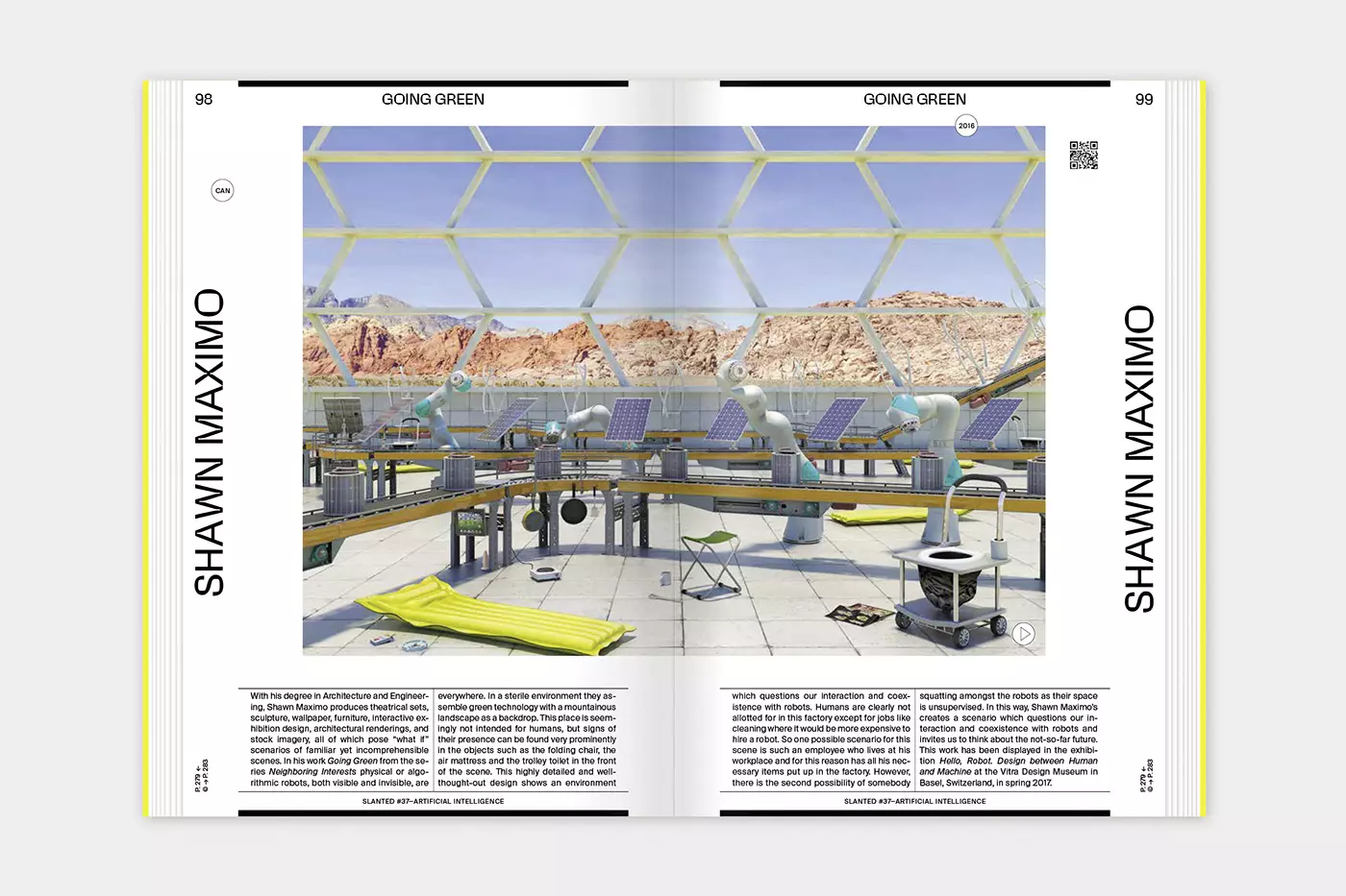 Най-новото списание Slanted изследва света на изкуствения интелект и получава дива помощ за корица от CROSSLUCID 2463_3