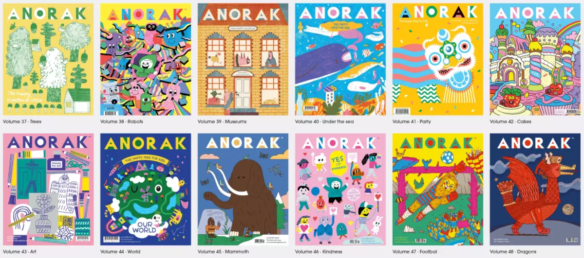 Moman ou nan konsepsyon Zen: "Anorak" ak "Dot" Magazin