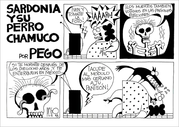 墨西哥關於反社會者、連環殺手和進步政治的漫畫小說天后 25372_2