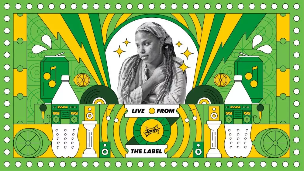 Spriteova serija ljetnih koncerata uživo 'Live from The Label' s vizualnim identitetom Maxa Friedmana 25442_4