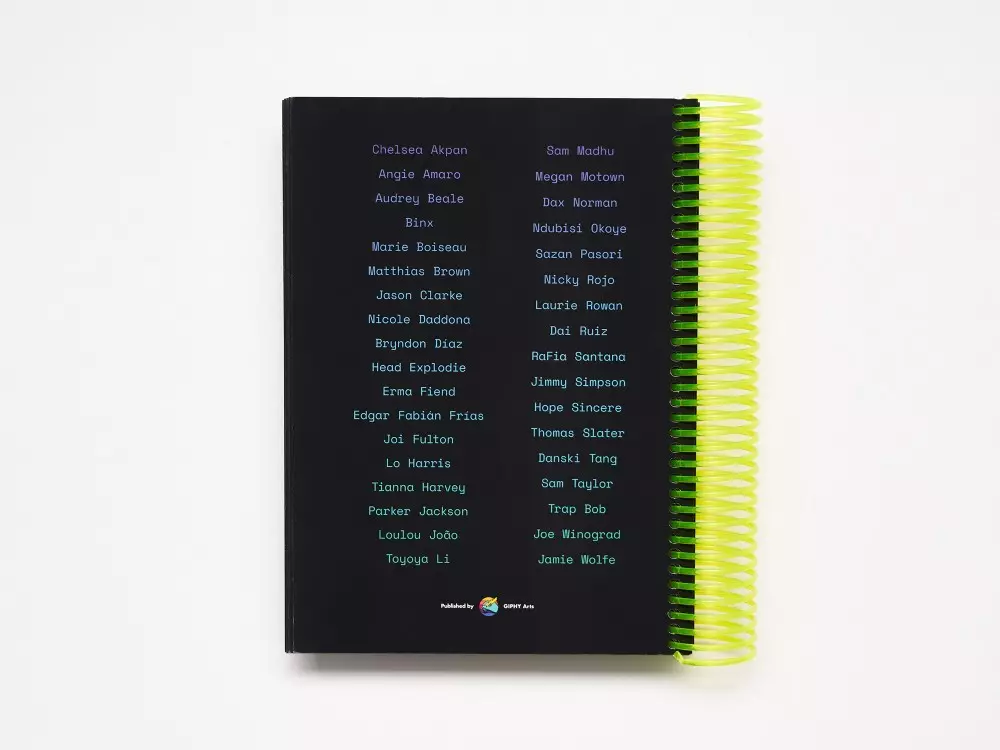 GIPHY ले GIF कलाको विश्वको पहिलो एनिमेटेड पुस्तक प्रकाशित गर्दछ 25856_3