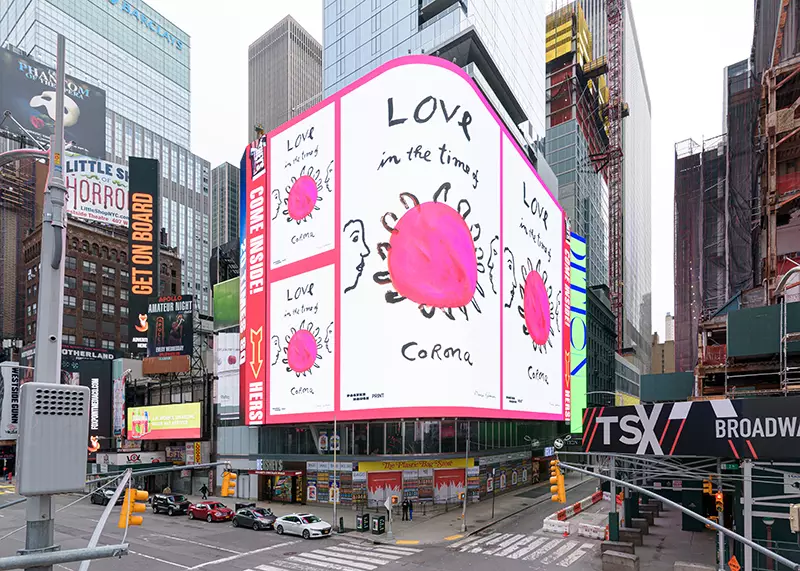 #CombatCovid: Design tar över Times Square 2602_1