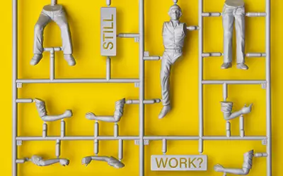 10 cartazes de posterheroes que assumem o futuro do trabalho