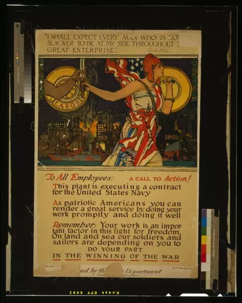 Most és akkor: amerikai propaganda és tiltakozás plakátok 2753_26