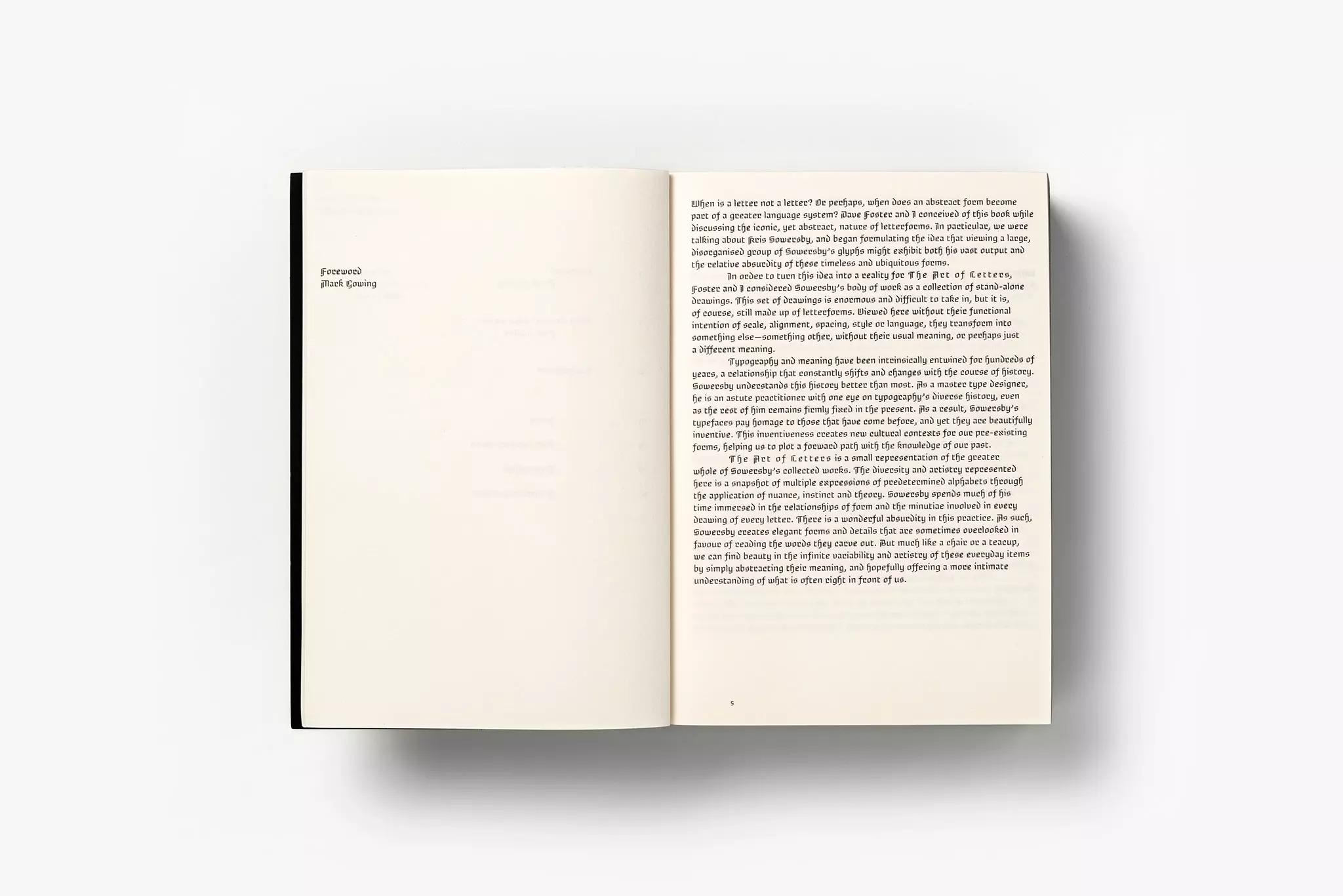 Marka Gowinga z „Sztuka liter” Formista jest studium szczegółów typograficznych 28618_6