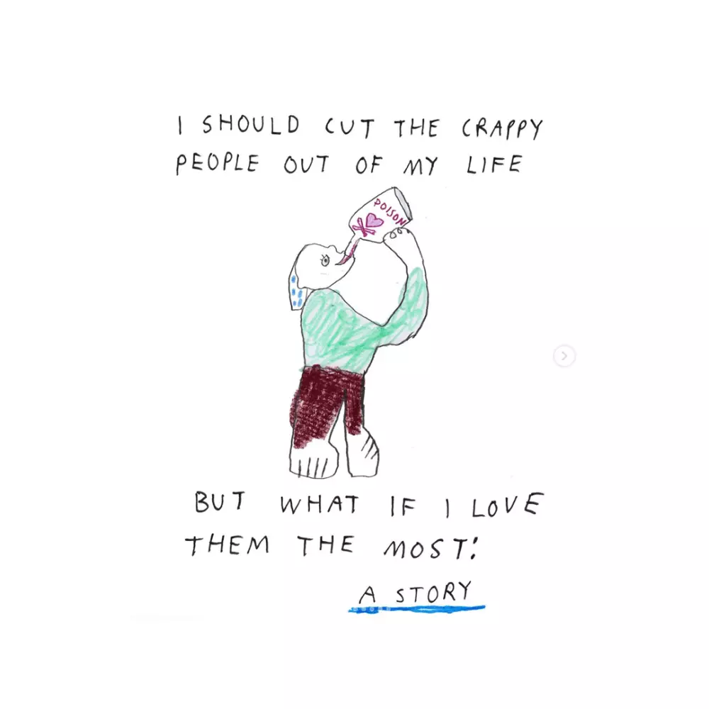 هنرمند جان مایکل فرانک د تیاره طنز او ځانګړي سټایل سره خورا انساني احساسات معاینه کوي 2970_1