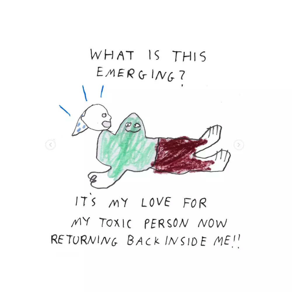 هنرمند جان مایکل فرانک د تیاره طنز او ځانګړي سټایل سره خورا انساني احساسات معاینه کوي 2970_4