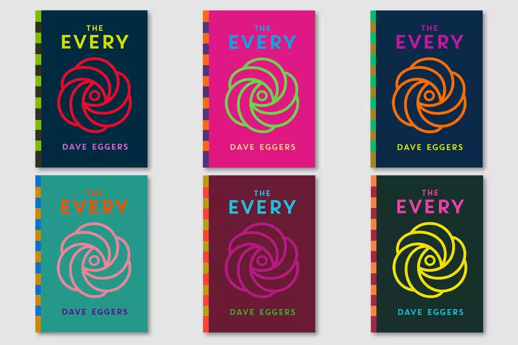 Najnovší román Davea Eggersa má 32 obálok kníh a ešte viac je na ceste
