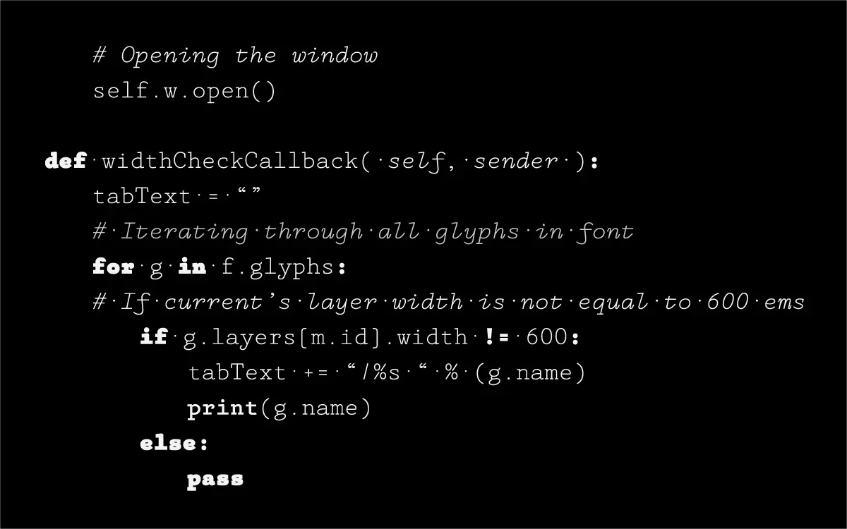 Typ úterý: Patufet, jednoprostorové písmo psacího stroje 3054_8