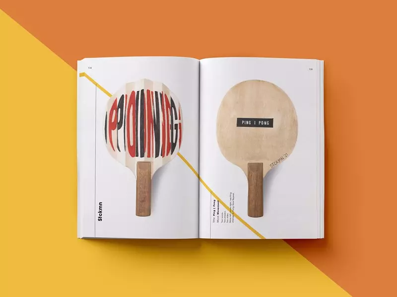 В BACKSP!N представлено более 60 ракеток для настольного тенниса, созданных художниками