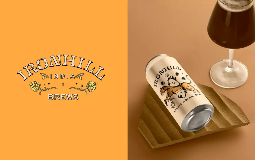 Ironhill Microbrewery's Identity Features a world full of mythical felines and beasts 31368_3