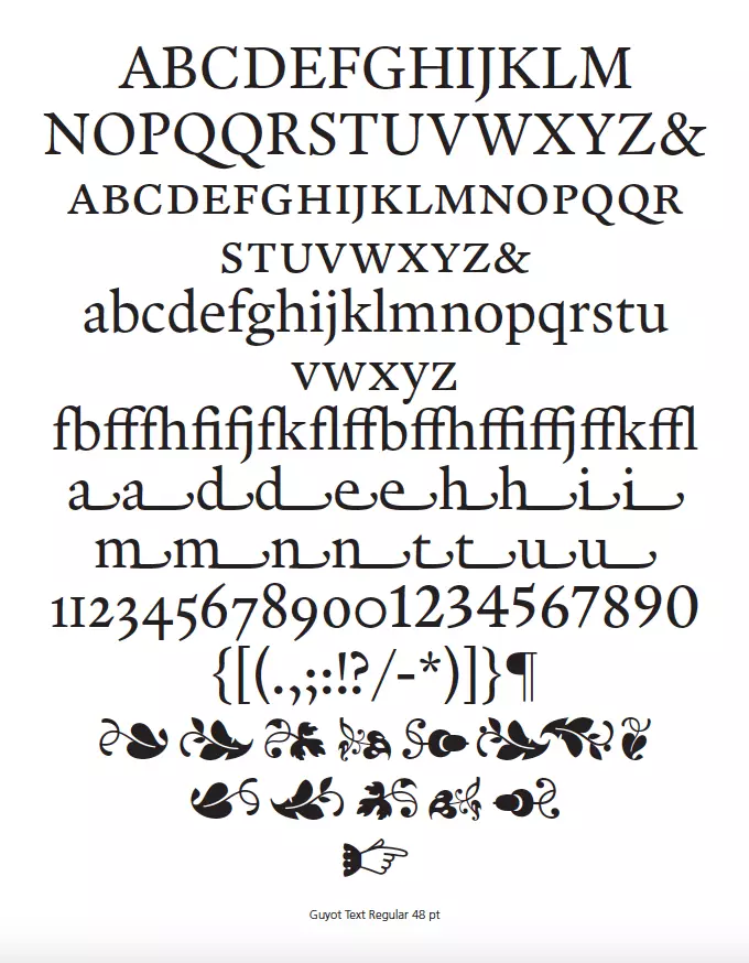 Retype Modern Interpretation of François Guyot's Type 3175_5