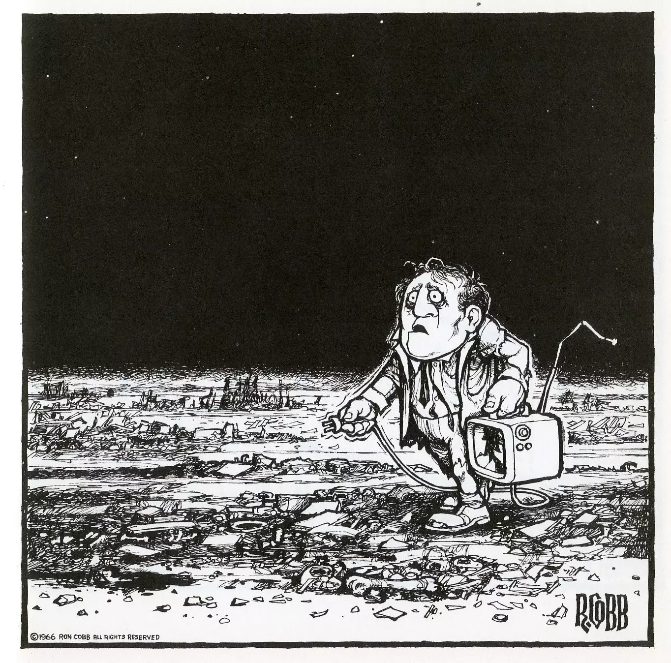 The Daily Heller: Рон Кобб, герой едких мультфильмов шестидесятых, умер 31874_7