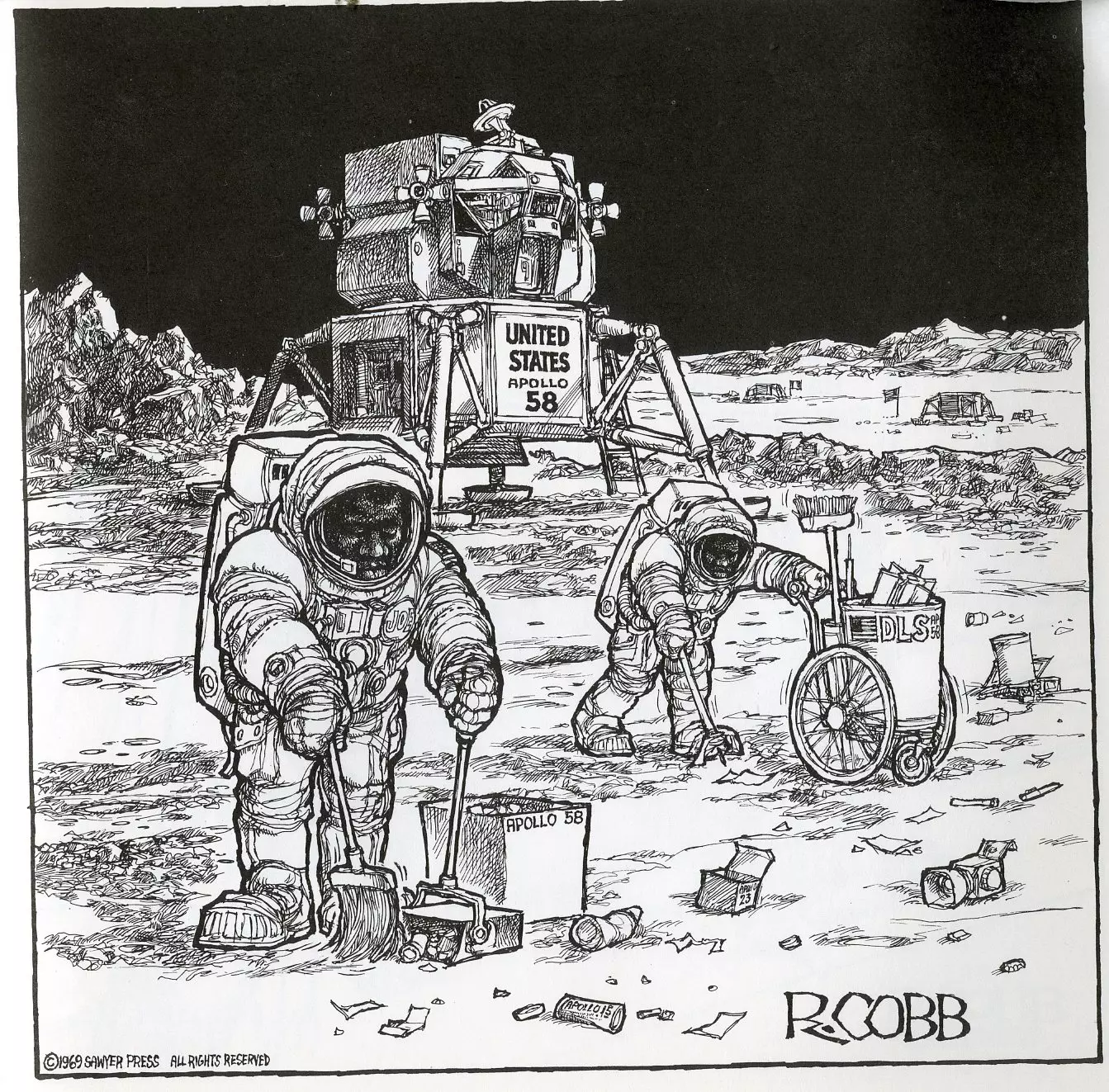 The Daily Heller: Ron Cobb, Šestdesetih Acerbic Cartoon Hero, Dies 31874_9