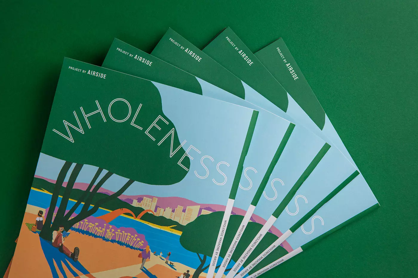 A revista WHOLENESS Farache escoitando as árbores