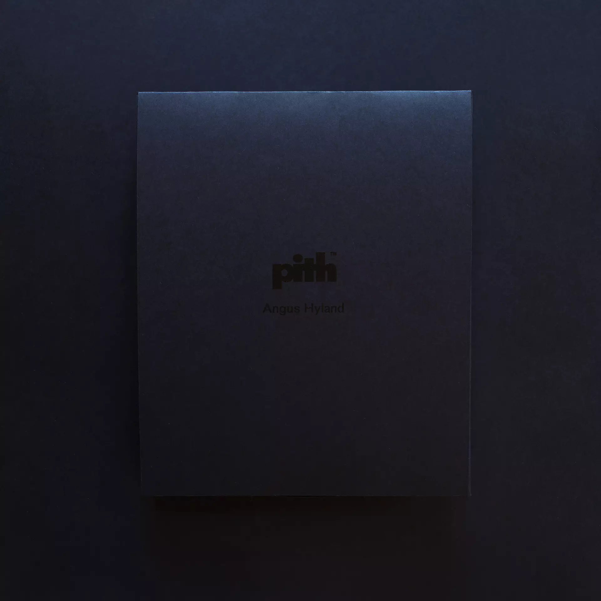 Angus Hyland va col·laborar amb Pith per crear una sèrie de quaderns d'edició limitada 3601_3