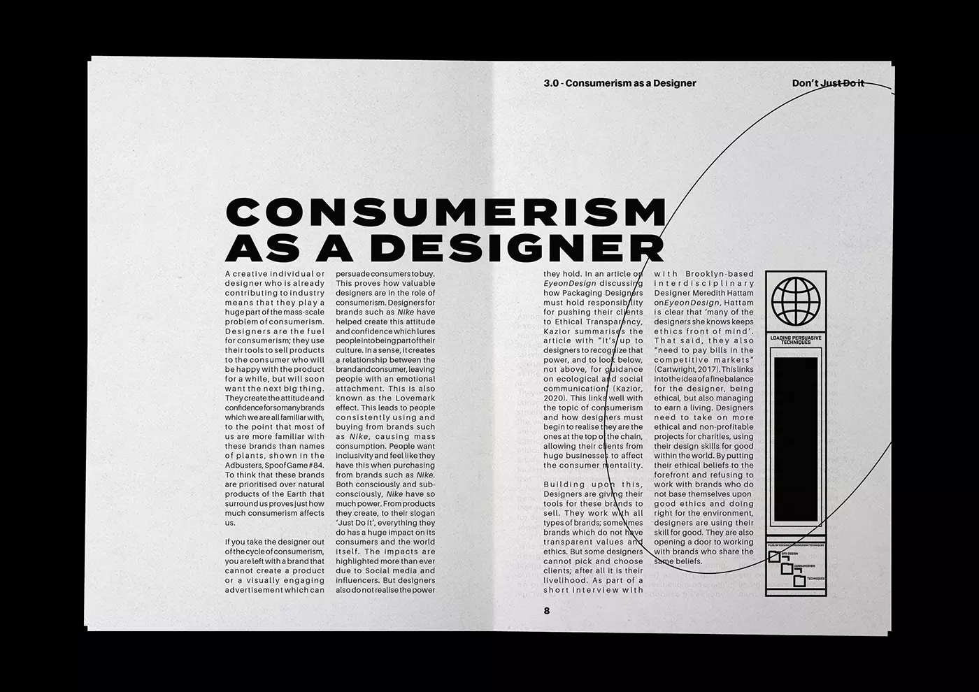 Don’t Just Do It Zine discută dacă consumerismul este ceva pe care designerii ar trebui să abordeze 3635_4