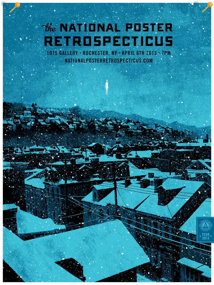 Poster pelancongan Retrospecticus Nasional Poster oleh Daniel Danger