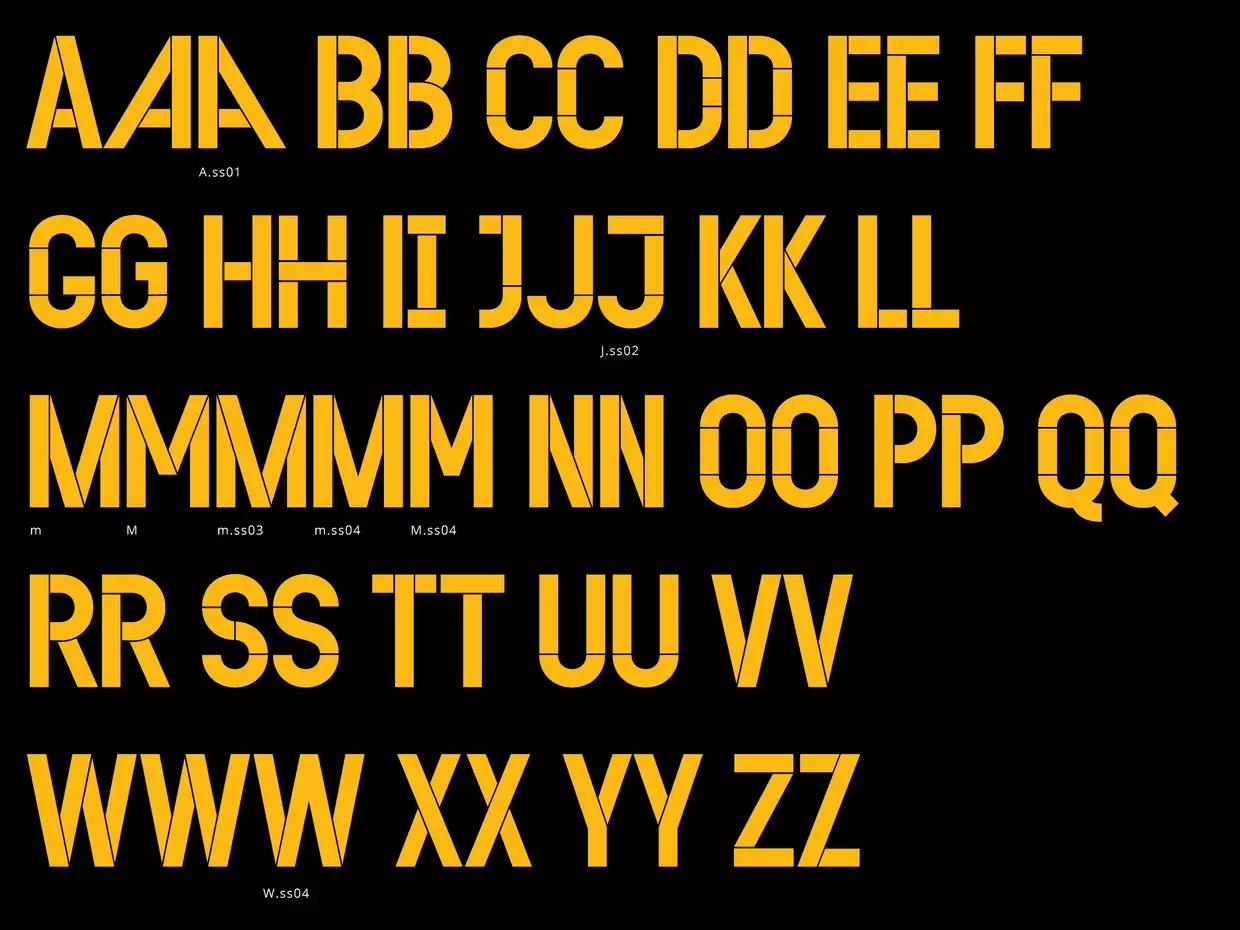 Lichelete Tsohle Tse Tsoang ho Typeface Ena li Tla Fana ka Letlōle la Tšohanyetso la Ukraine 370_7