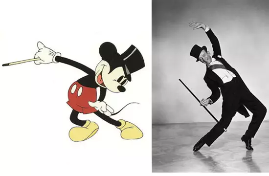 Fred Astaire, o Mickey Mouse Humano