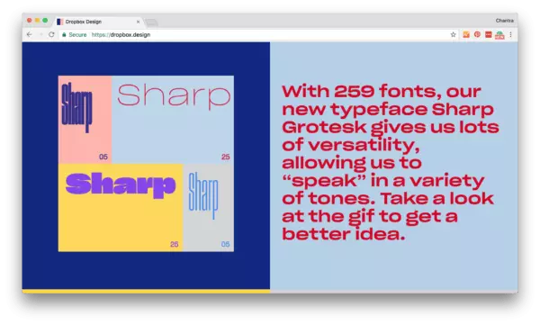 Sharp Grotesk ja Dropbox: Taevas tehtud rebränd 38359_6