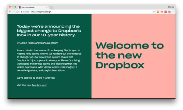 Sharp Grotesk uye Dropbox: A Rebrand Yakagadzirwa Kudenga 38359_7