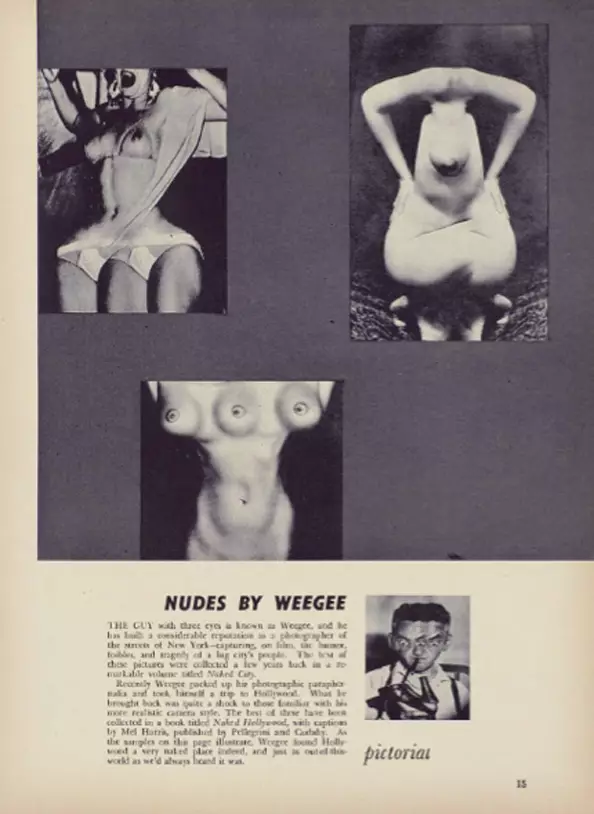 Seni Playboy ti Weegee ka Miss March 3853_3