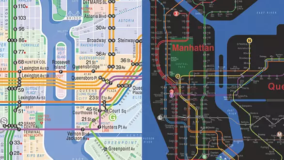 Današnja obsedenost: postopek oblikovanja zemljevida podzemne železnice NYC 38557_1