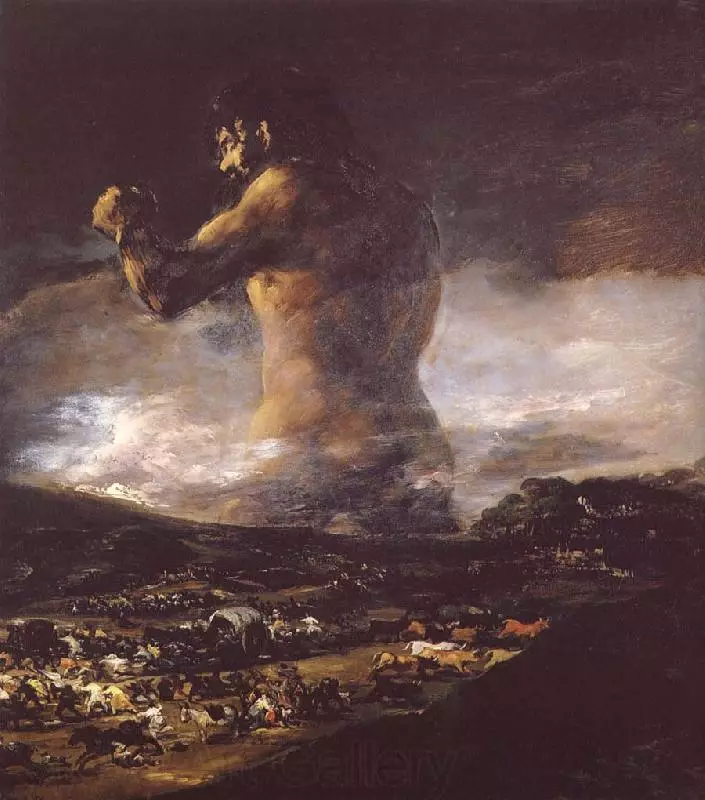 Goya's Colossus