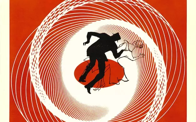 Cando Saul Bass coñeceu a Hitchcock