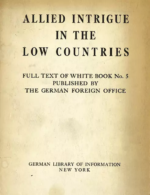 Buku Putih menyimpan catatan kejahatan perang yang dilakukan terhadap Jerman, sekutu mereka, dan warga sipil.