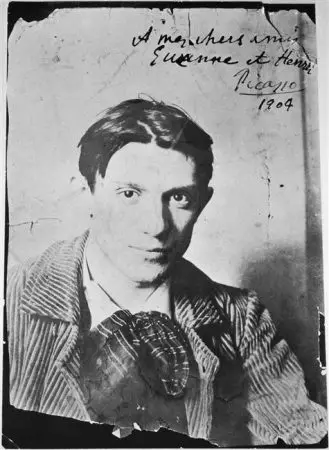 Pablo Picasso yn 1904