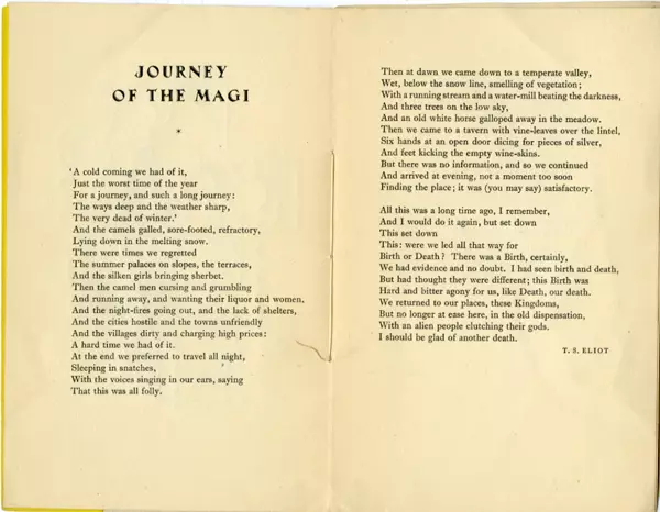 E. McKnight Kauffer's Gift of the Magi