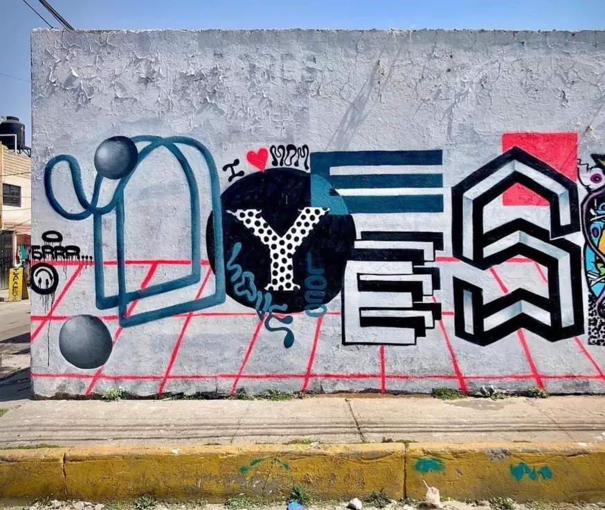 Дејли Хелер: Графитите на DYES го трансформираат јазикот на улица 430_1