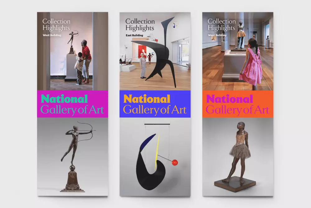 Ny National Gallery of Art's Branding System Nosoratan'i Michael Gericke sy Michael Bierut dia mendrika 4312_4